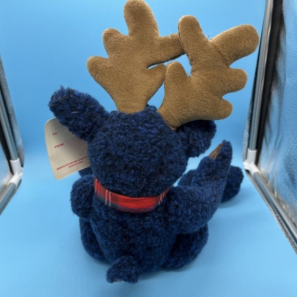 Hugfun | Toys | Hugfun Blue Plush Reindeer Sitting Bear Winter Holiday ...